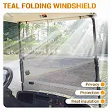 Drive-up EZGO Golf Cart Windshield - Foldable TXT 1995-2013